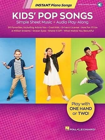 Pop Hits for Kids - Instant Piano Songs - Simple Sheet Music | Reverb