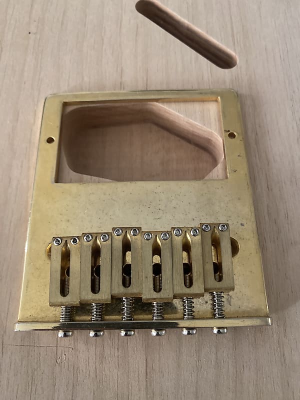 Schecter Van Nuys Brass Bridge Humbucker Style 1980 - Brass | Reverb