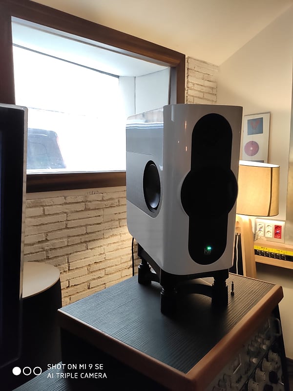 Kii Three 2017 White Mini Main monitor pair. | Reverb
