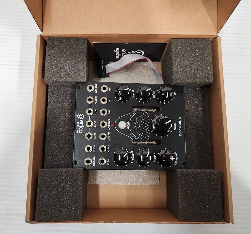 Erica Fusion Synths Fusion VCF3 Modular Synthesizer with Box | Reverb
