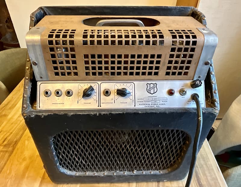 National Tube Amp Model B 1930s - Rare and awesome! | Reverb