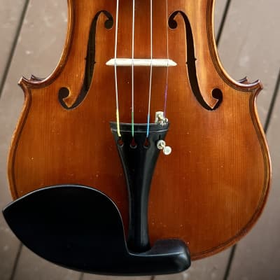 Beautiful Shell Maple Guarneri Del Gesu model Violin 4/4 | Reverb