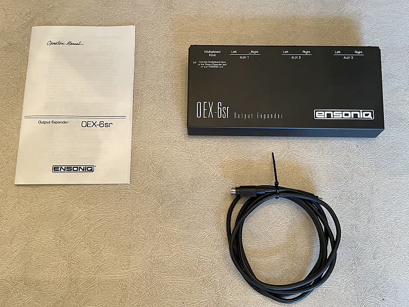 Ensoniq OEX-6sr Output Expander ASR-10/88 EPS16+ | Reverb