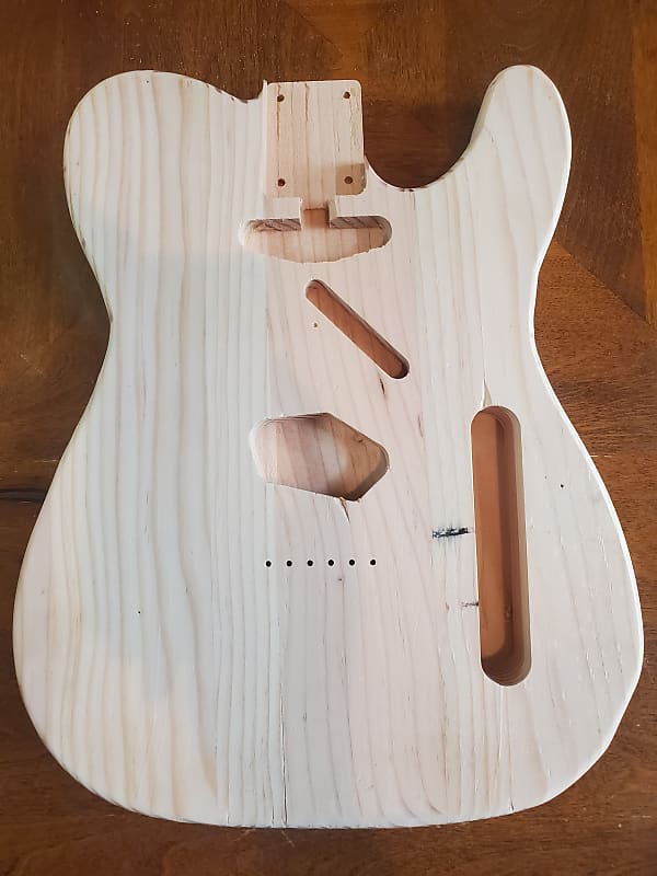 Telecaster Body | Unfinished Reclaimed Wood | CNC Made In | Reverb