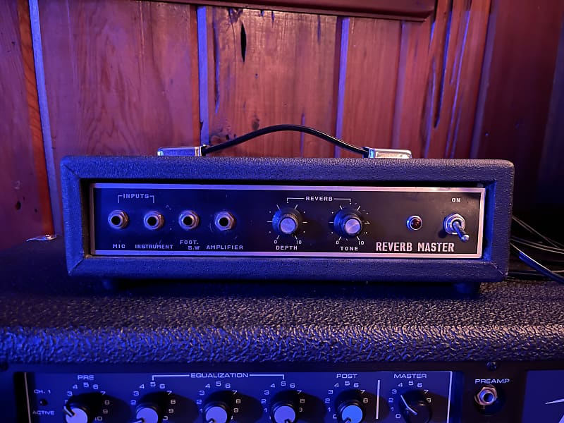 Reverb Master Spring Reverb 1970s MIJ | Reverb