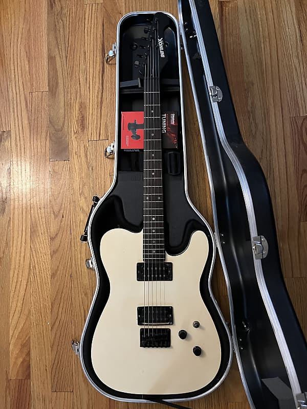 1980s Infinox by JTG Telecaster White | Reverb