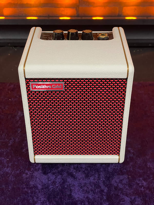 Positive Grid Spark MINI Pearl 10W Portable Smart Guitar Amp | Reverb