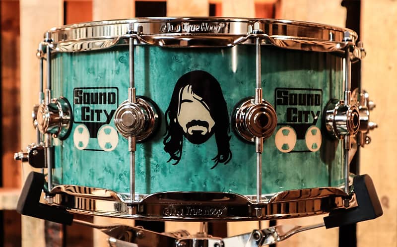 DW Icon Series Dave Grohl "Sound City" Snare Drum - 6.5x14 - | Reverb