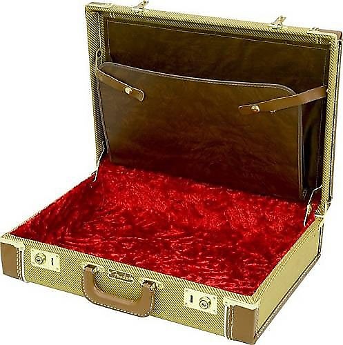Fender Tweed Guitar Accessory Hardshell Case Carry Briefcase | Reverb