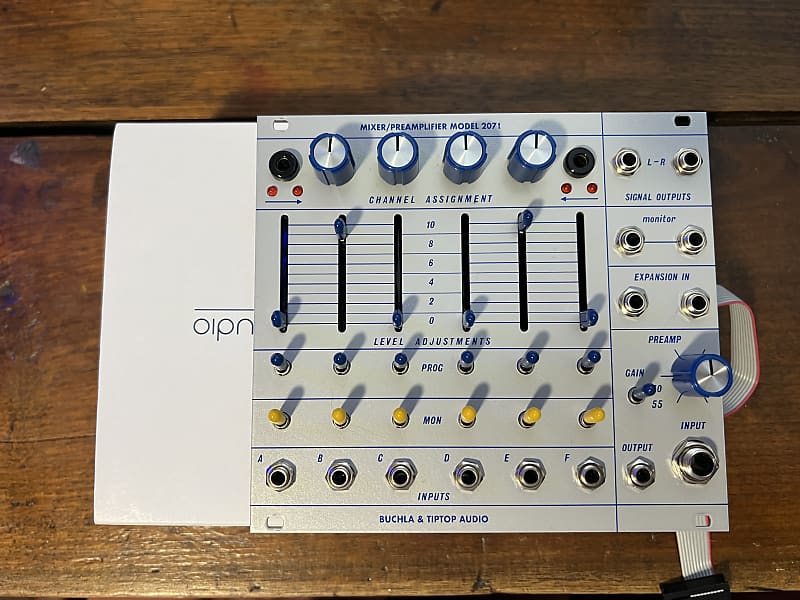 Tiptop Audio Buchla 207t Mixer/Pream 2024 - Silver | Reverb