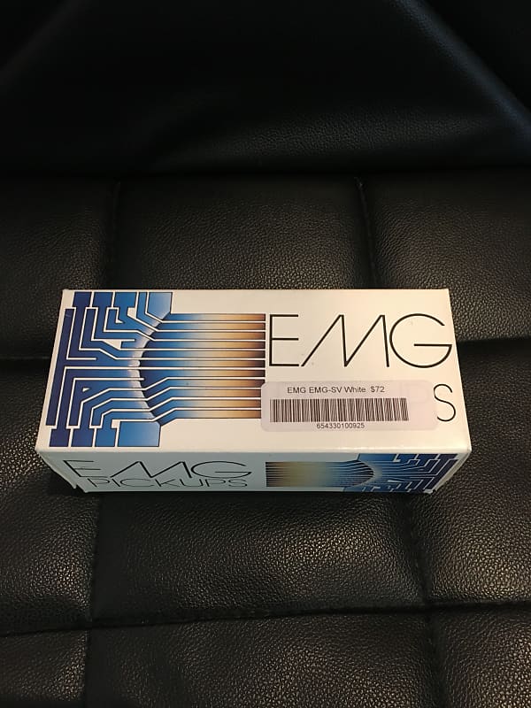 EMG EMG-SV Vintage Active Single Coil Guitar Pickup White | Reverb