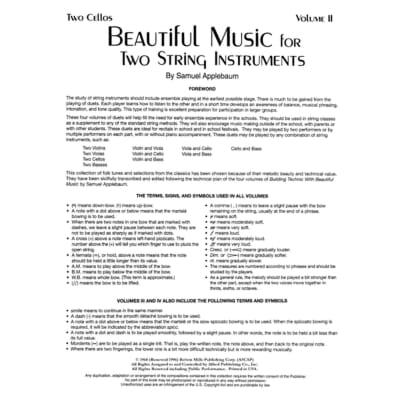 Beautiful Music For Two String Instruments, Book Ii 1 | Reverb