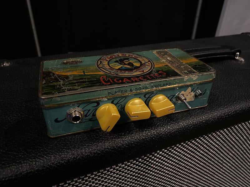 Cigarette box guitar amp Custom made | Reverb