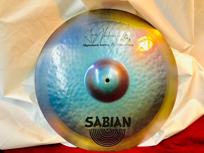 Sabian 19" Tony Verderosa VFX 19" Ride Cymbal~ NEW! | Reverb