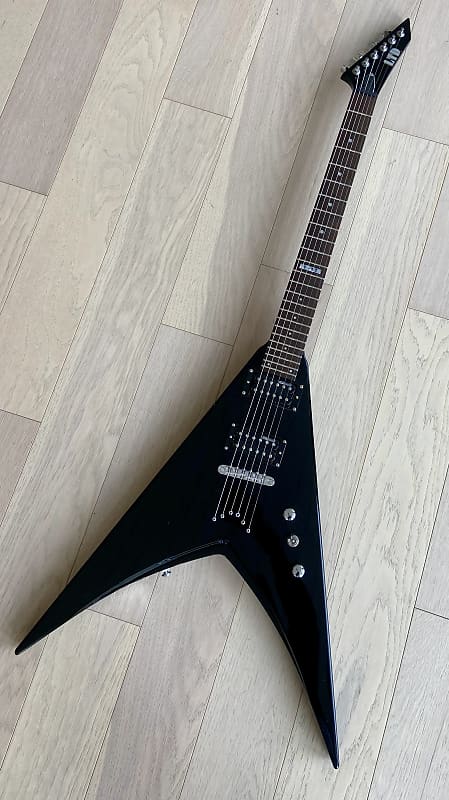 ESP LTD Flying V V-50 Black | Reverb