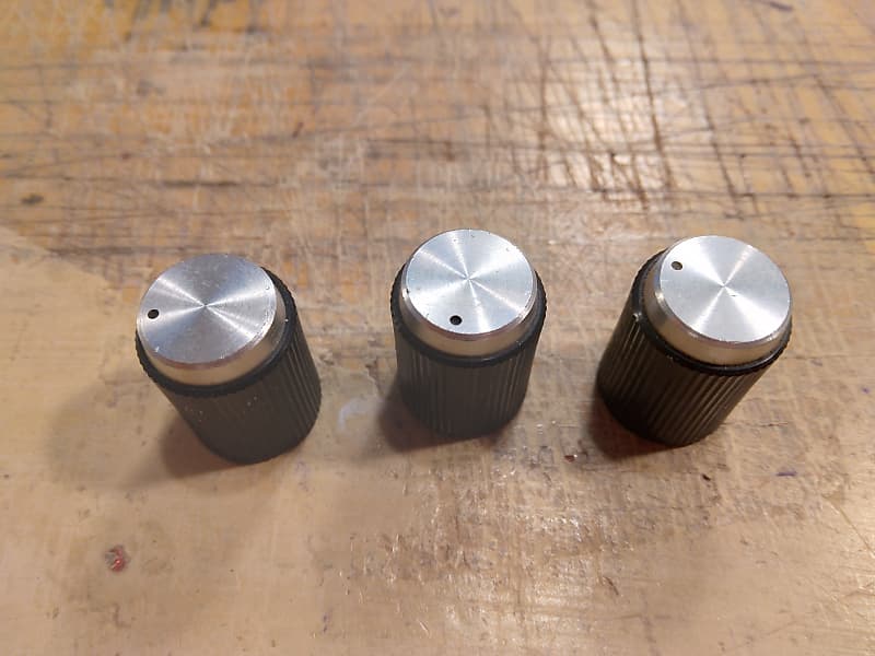 Unbranded Knobs 1960s - Black | Reverb