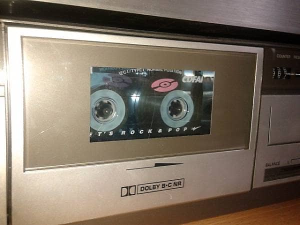 Telefunken HC 800 HiFi CassettenDeck 1985 - Silver | Reverb UK