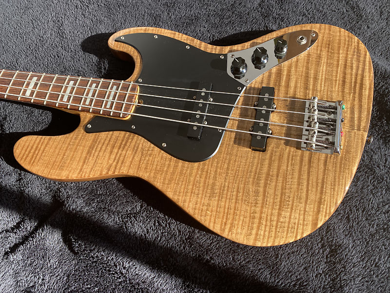Fender Jazz Select 2012 - Natural Flame Maple Top | Reverb