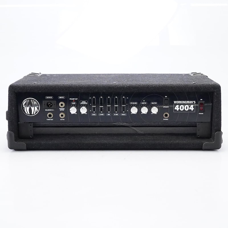 SWR Workingman's 4004 400W Bass Amplifier Head in Case #51653 | Reverb