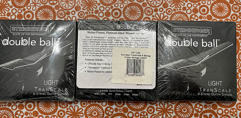 Steinberger TranScale NOS strings (set of 3) 80’s | Reverb