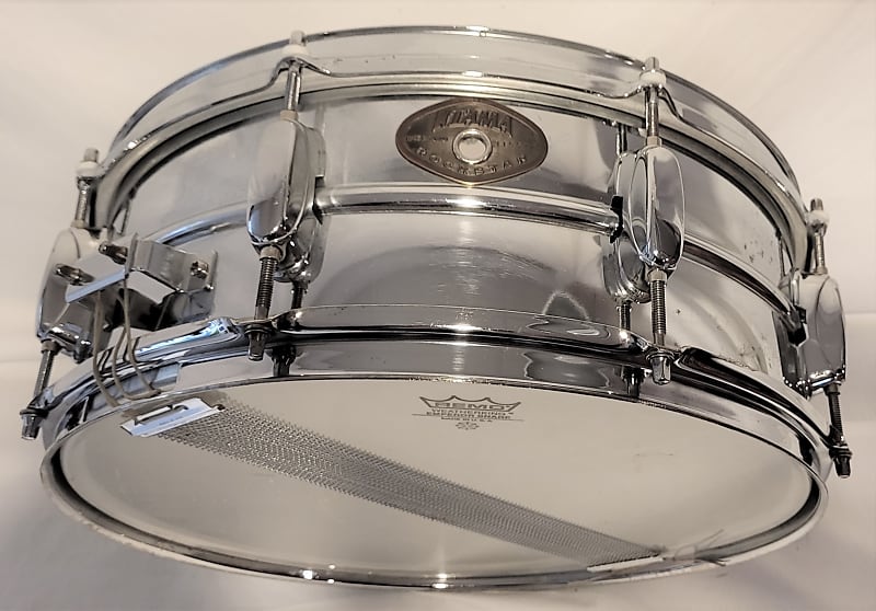 Tama Rockstar 14 X 5 Chrome Over Steel Snare Drum | Reverb