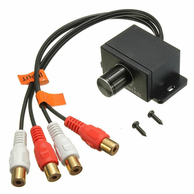 NEW! Universal Car Bass Amplifier Level Control Knob Stereo | Reverb