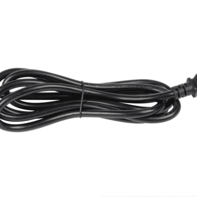 5 FT IEC D Plug D-Plug Power Cable - Nova Sound Black | Reverb