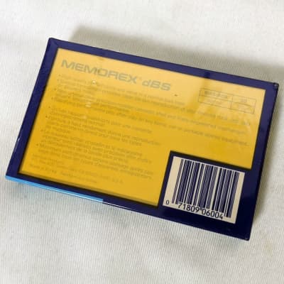 MEMOREX 90 Audio Cassette Tape DBS Normal Bias NEW Factory | Reverb