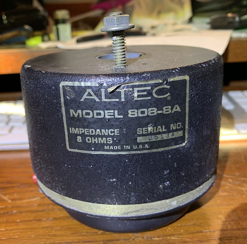 Altec Lansing Model 808-8A Driver TESTED | Reverb
