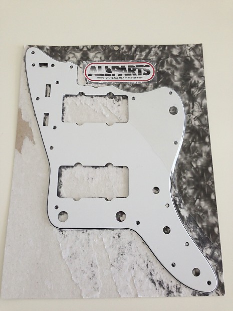 Fender MIJ Jazzmaster Pickguard-White- Hard to Find! | Reverb