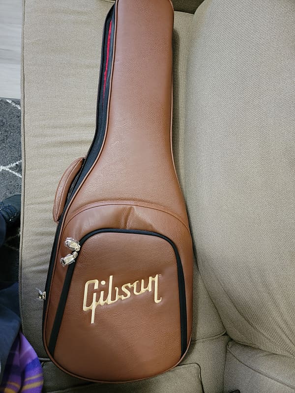 Gibson Premium Soft Case Brown Faux Leather | Reverb