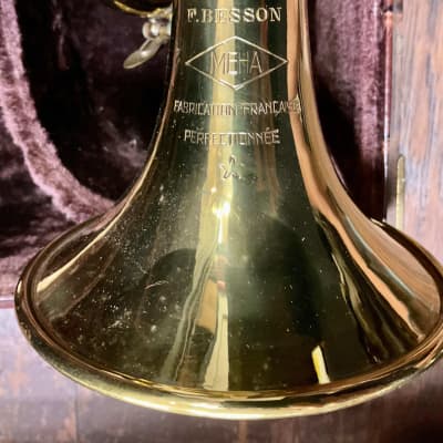 Pre-War Besson Brevete Trumpet | Reverb