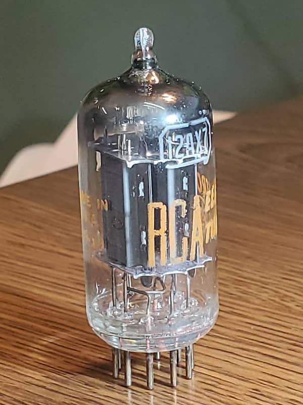 12AX7/ECC83 RCA 1959 slanted "D" Getter MaxiPreamp2/TV7 | Reverb