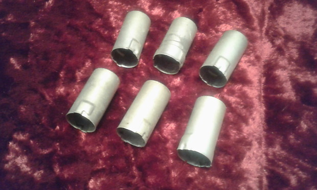 Vintage, Original Fender Amplifier Preamp Tube Shields | Reverb