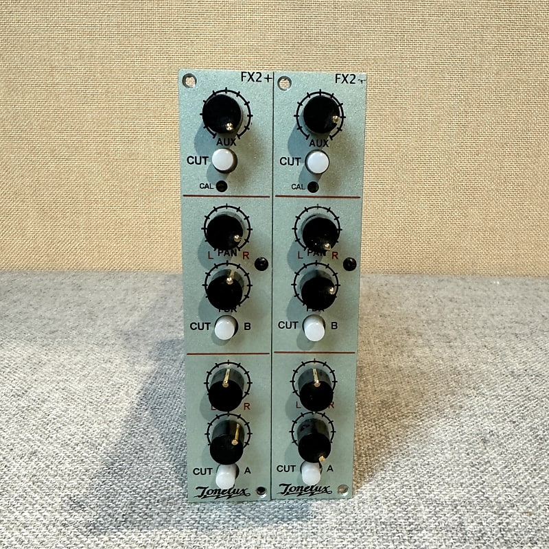 Tonelux Tonelux FX2+ Module - Dual Stereo Line Mixer Module | Reverb