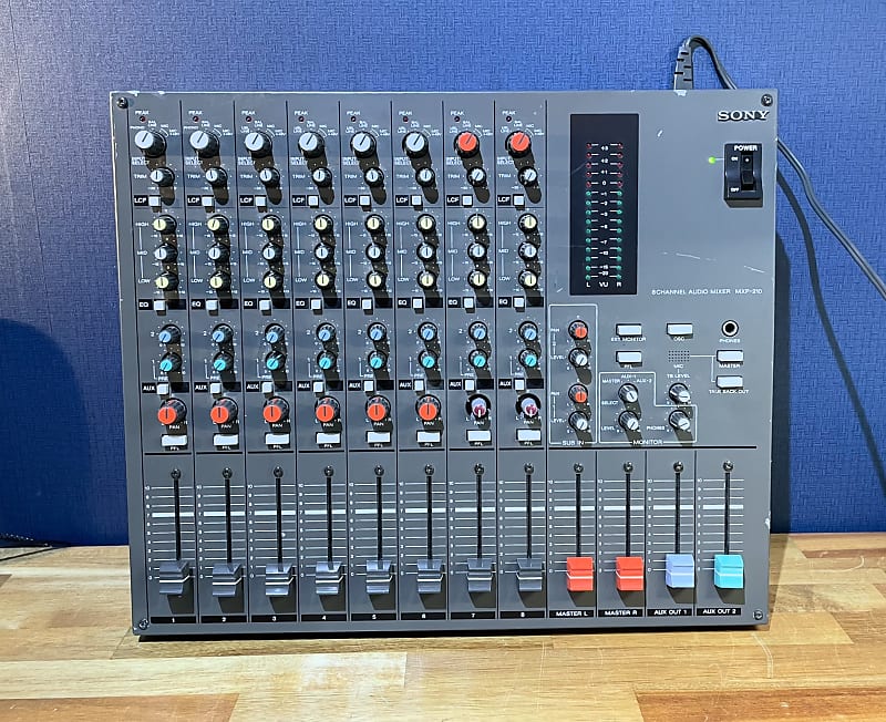 Sony MXP210 8-Channel Audio Mixer Vintage | Reverb Australia
