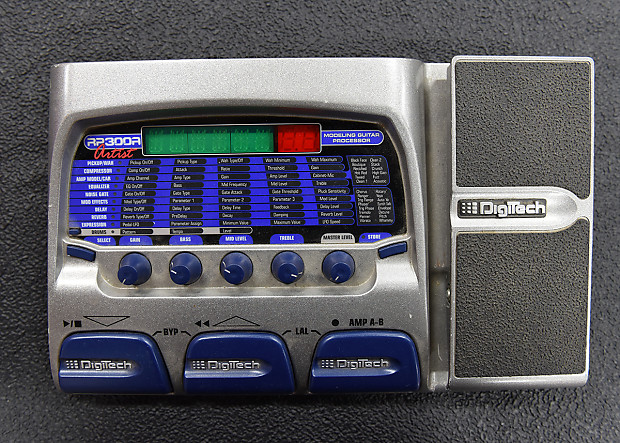 DigiTech RP300R Artist Modeling Guitar Processor | Reverb