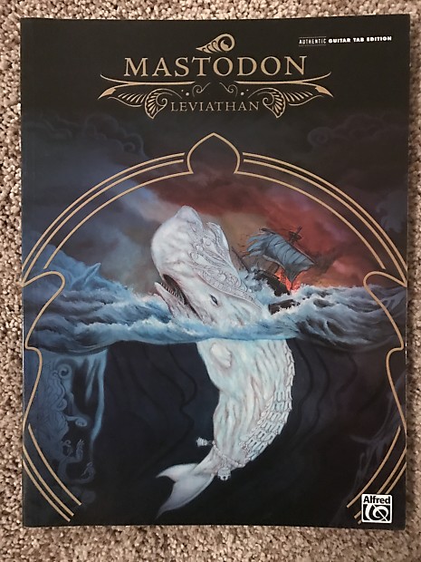 Mastodon - Leviathan - Guitar tab / tablature Book | Reverb