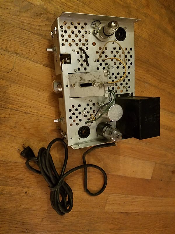 Pentron Small 6V6 Tube Amp Mono 1953 Steel | Reverb