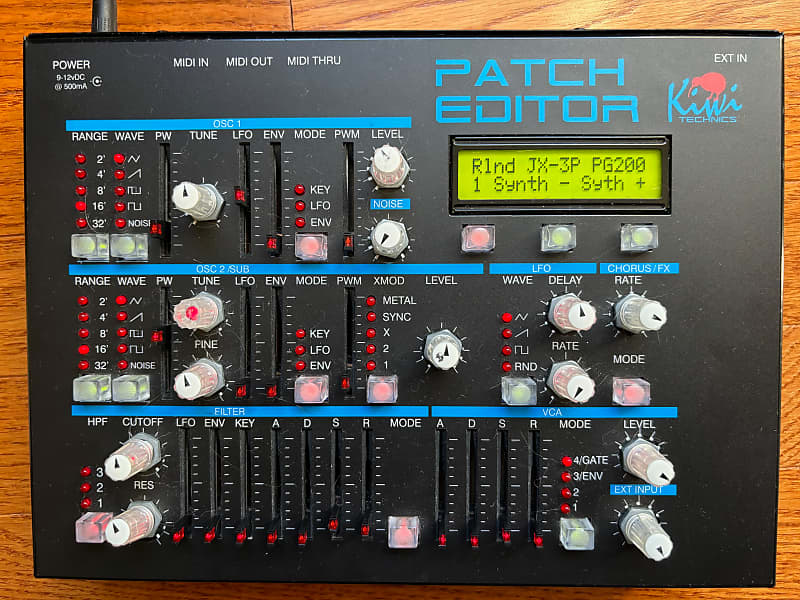 Kiwi Technics patch Editor | Reverb