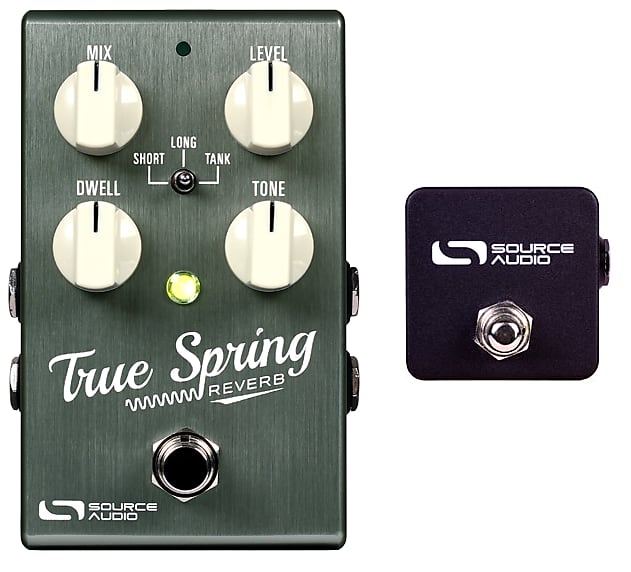 Source Audio True Spring Reverb with SA167 Tap Tempo 2018 | Reverb