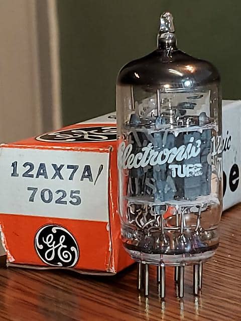 12AX7A/7025 GE NOS/NIB MaxiPreamp2/TV7 tested | Reverb