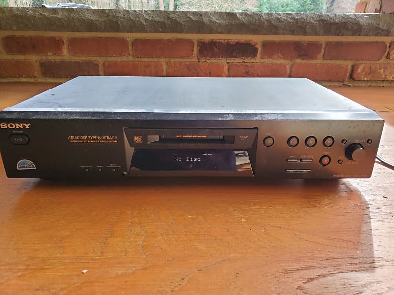 Sony MDS-JE470 minidisc player recorder deck November 2002 - | Reverb