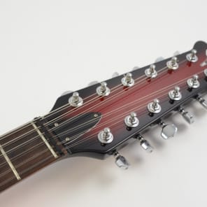 Burns Double Six 12 String Electric Guitar - Sunburst w/ OHSC | Reverb