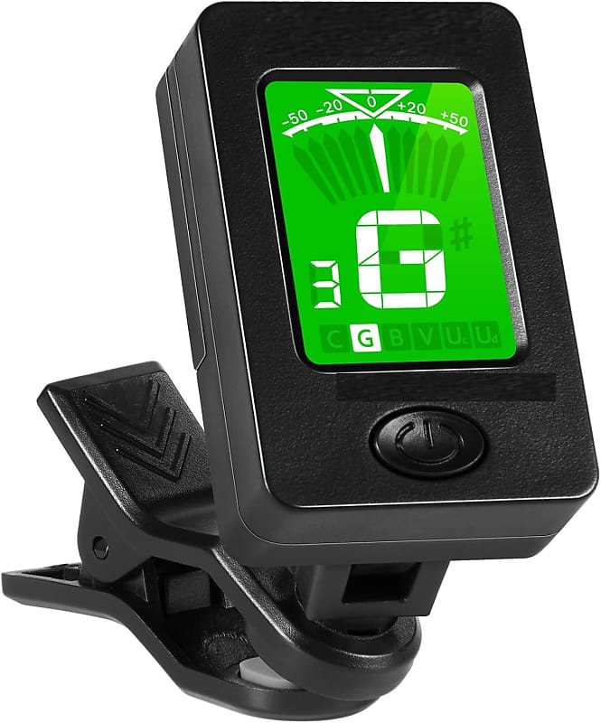 Guitar Tuner Clip on Ukulele Violin Tuner - Chromatic Tuner | Reverb