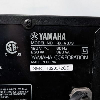 Yamaha RX-V373 Receiver HiFi Stereo Audiophile 5.1 Channel | Reverb