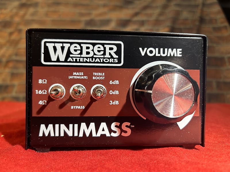 Weber MiniMass 50-Watt Attenuator 2010s - Black | Reverb