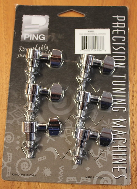 Ping P2652 6-in-line Screwless Mount Geared 6-left/Chrome | Reverb