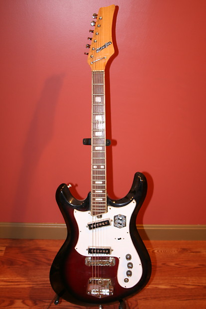 Zim-Gar Offset Solid Body 1960's Japanese Electric Guitar | Reverb