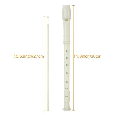 16 Pack 8 Hole Recorder Flute, Plastic Recorders Musical | Reverb